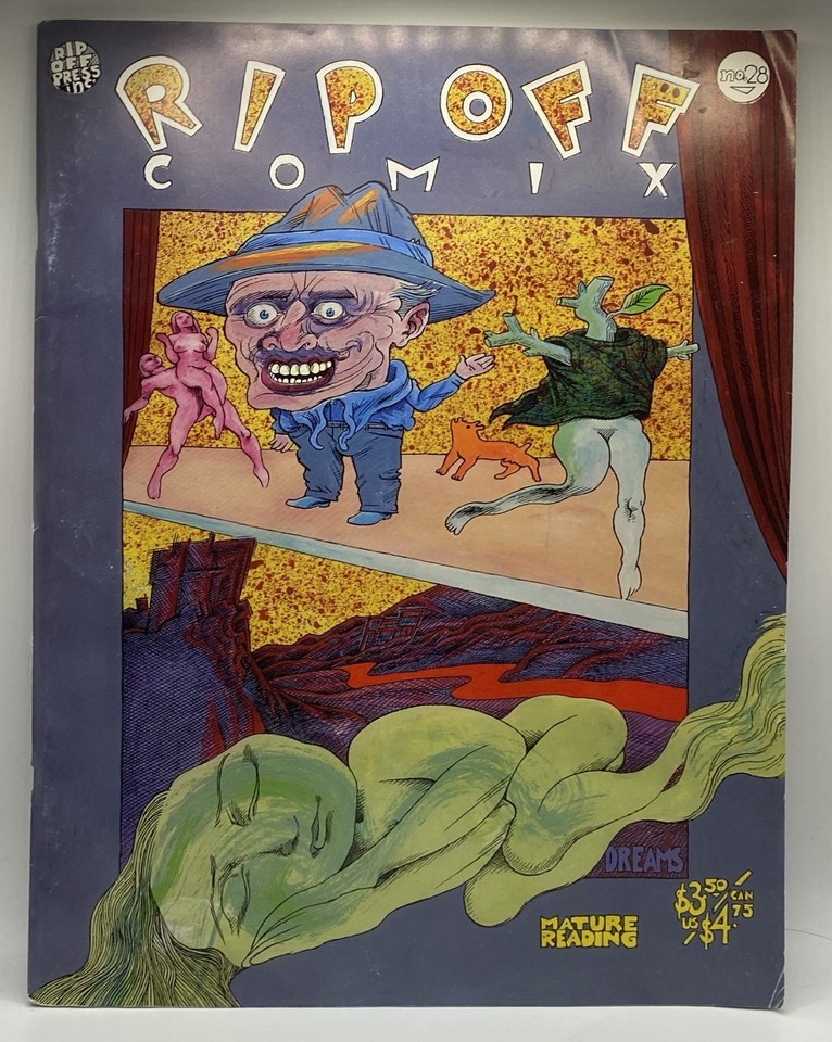 VINTAGE RIP OFF COMIX LOT 3 ISSUES, RIP OFF PRESS UNDERGROUND, 1987-1990 | eBay