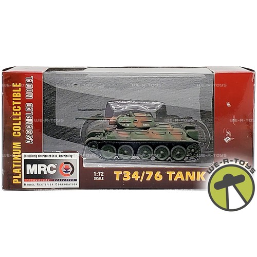 Trumpeter Easy Model 1:72 Scale T-34/76 Tank 1942 South Russia Model ...