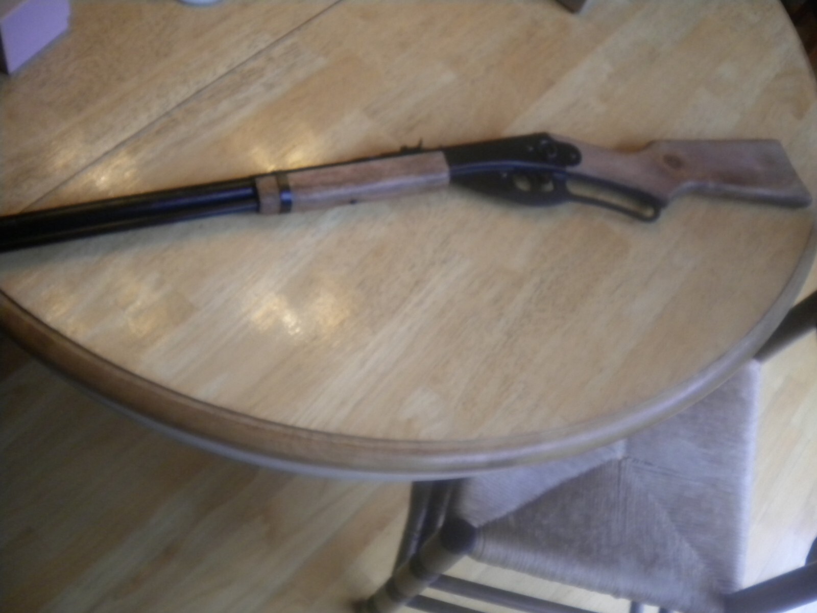 Daisy Lever Action BB Gun Wood Stock and forearm powerful | eBay