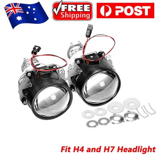2X 2.5"inch HID Bi xenon Projector Lens H1 Bulbs Hi/Lo Headlight ...