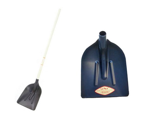 Pala badile con manico in poliammide rinforzato per neve cereali A&G La ...