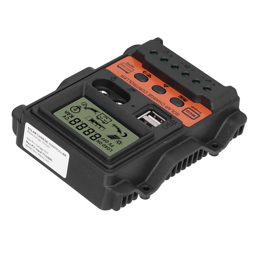 Solar Charge Controller Adjustable Solar Panel Charge Regulator Fully ...