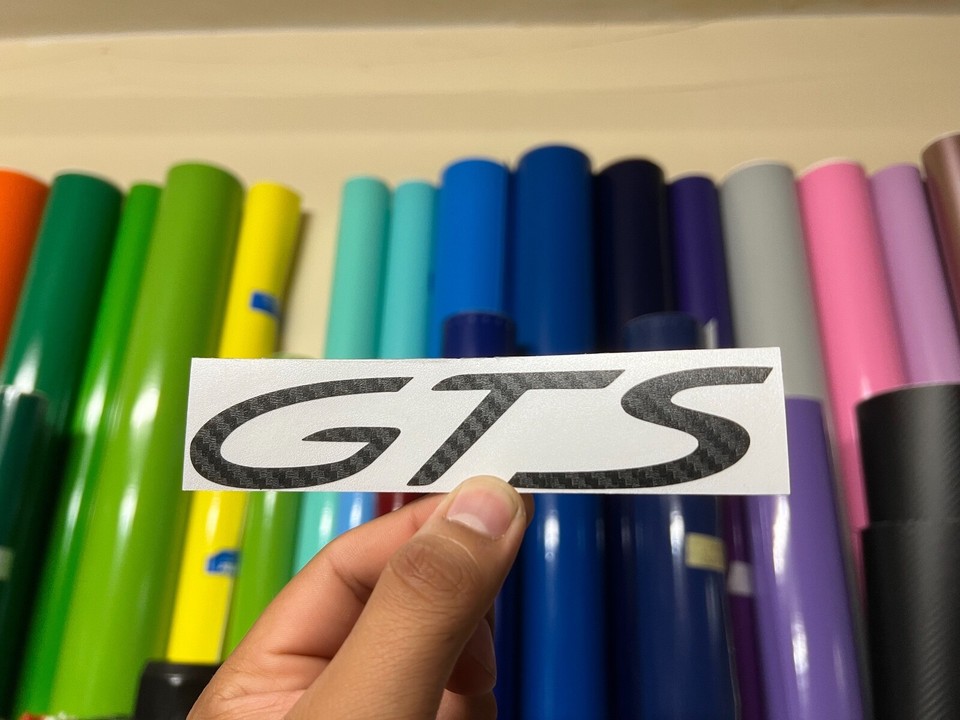 PREMIUM GTS DOOR DECAL DECAL STICKERS PAIR FITS PORSCHE BOXSTER CARRERA ...