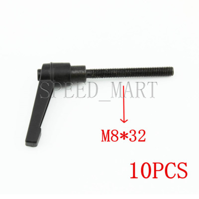 10PCS Machinery M8 x 32mm Threaded Knob Adjustable Handle Clamping ...