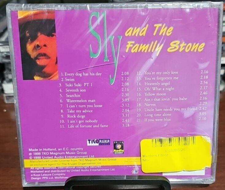 Sly & The Family Stone Sly and the Family Stone (CD) Album Brand New ...