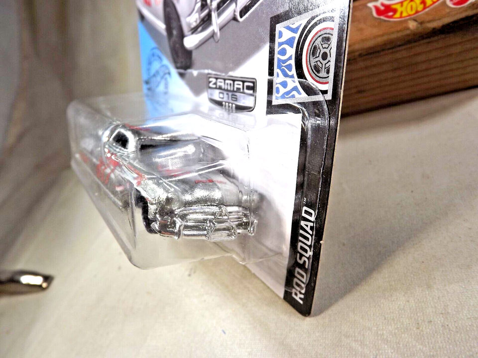 2020 Hot Wheels Walmart #16 Zamac #140 Rod Squad 4/10 '52 HUDSON HORNET ...