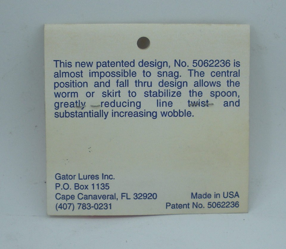 Gator 30340 Pink Gator Grub for Gator Spoon 5CT | eBay