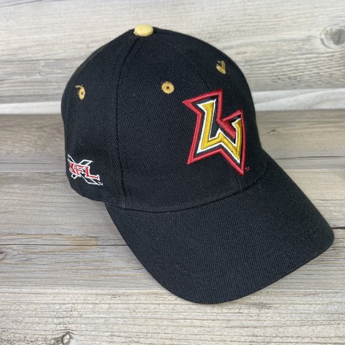 Vintage Las Vegas Outlaws Hat XFL Drew Pearson Black Strapback Cap ...