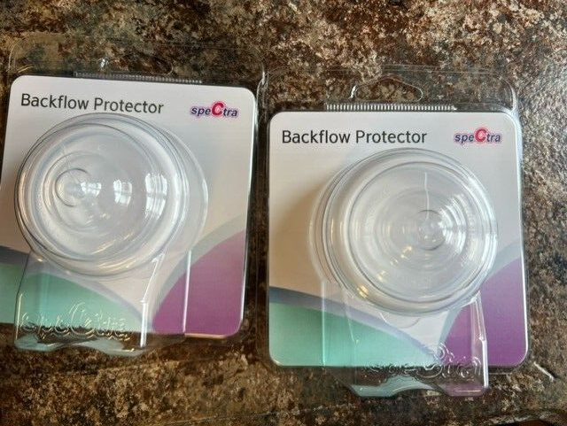 2 Breast Pump Backflow Protector Cleaning Disinfection Feeding Nursing ...