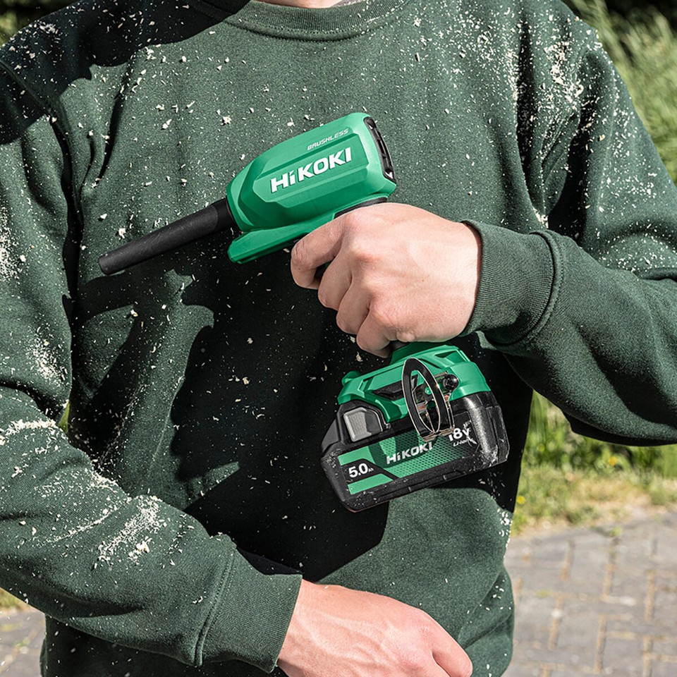 HiKOKI RA18DAW4Z 18V Cordless Brushless Air Duster/Dust Blower Body ...