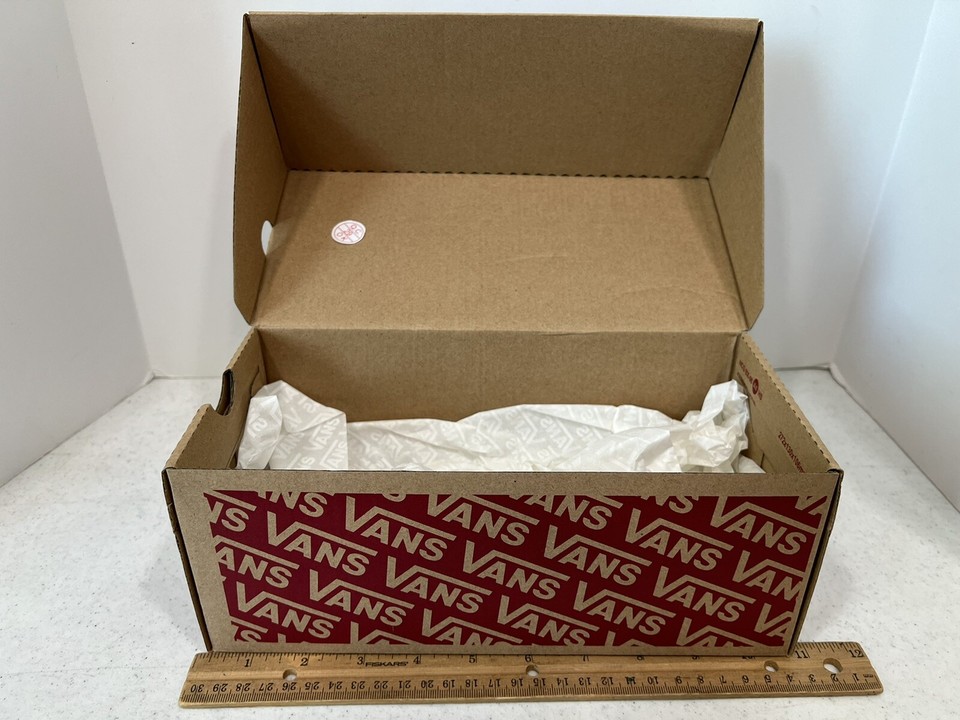 Vans Empty Shoe Box - Box Only - Size 4 Girls | eBay
