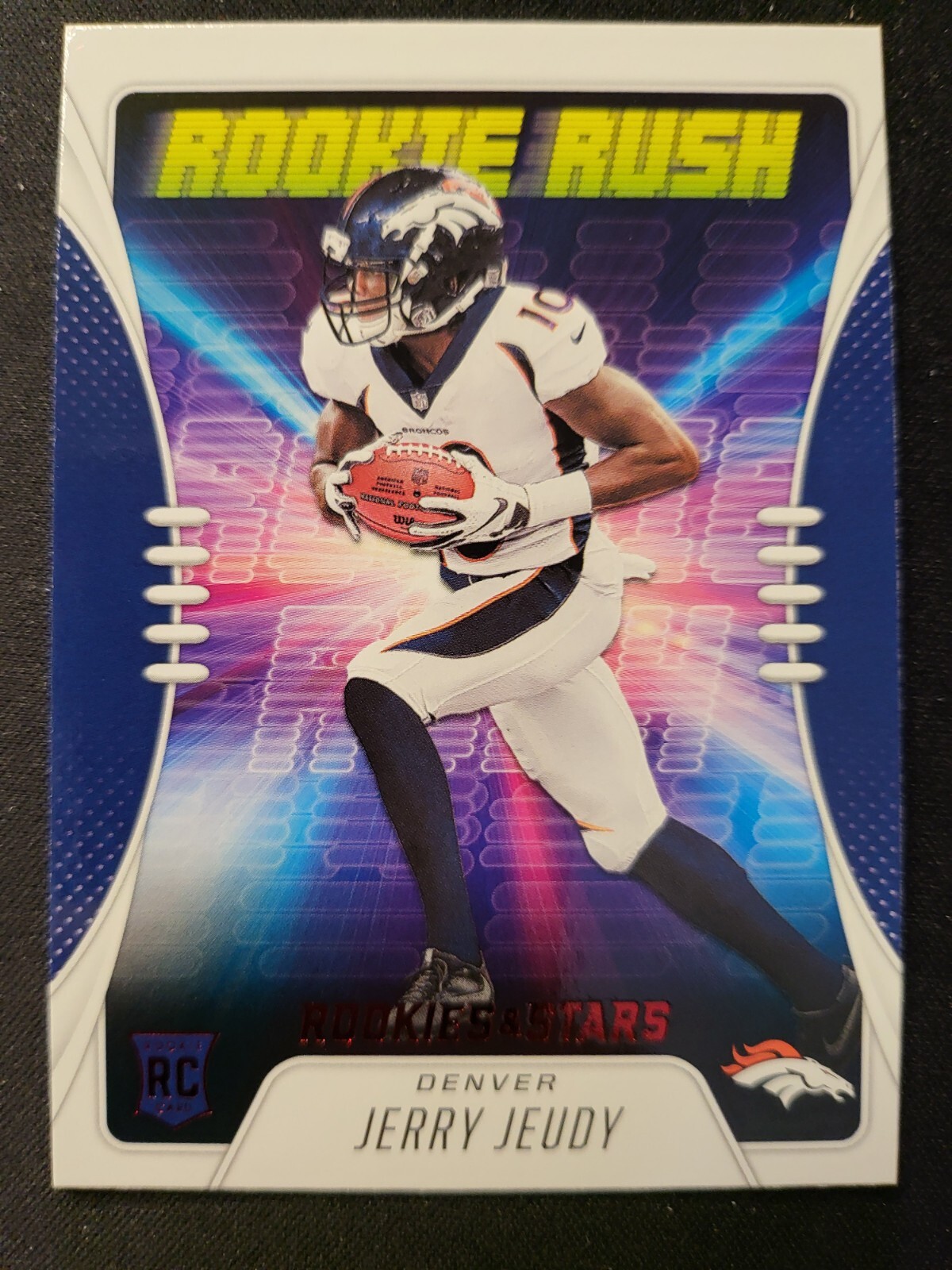 2020 Rookies Stars Jerry Jeudy RC ROOKIE RUSH Card #RR-8 | eBay