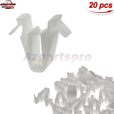 20pcs Door Garnish Mountings Clips Bracket Clamp for Toyota Lexus 67771 ...
