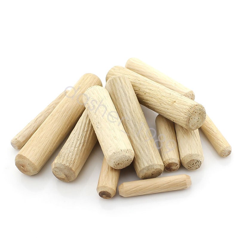 Beveled Wood Dowel Rod Pins for furniture repairs DIY craft | eBay ...