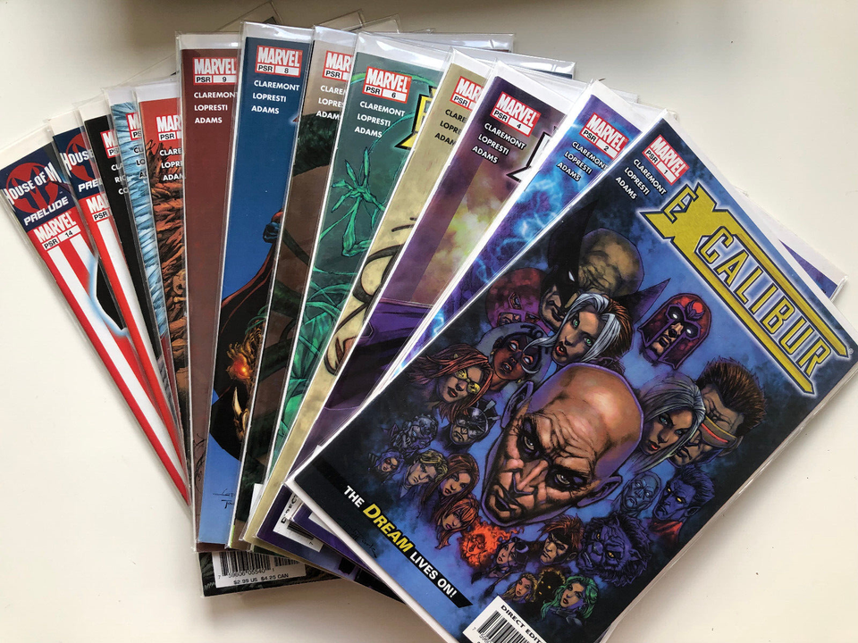 Marvel EXCALIBUR Vol. 3 Full Run Complete Set 1 - 14 Claremont | eBay