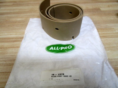 All Pro IS-1378 Front Squeege Blade IS1378 | eBay
