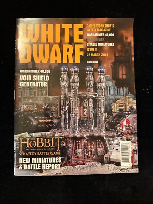 Games Workshop Warhammer 40K White Dwarf Weekly Magazine Issue 8 LOTR ...