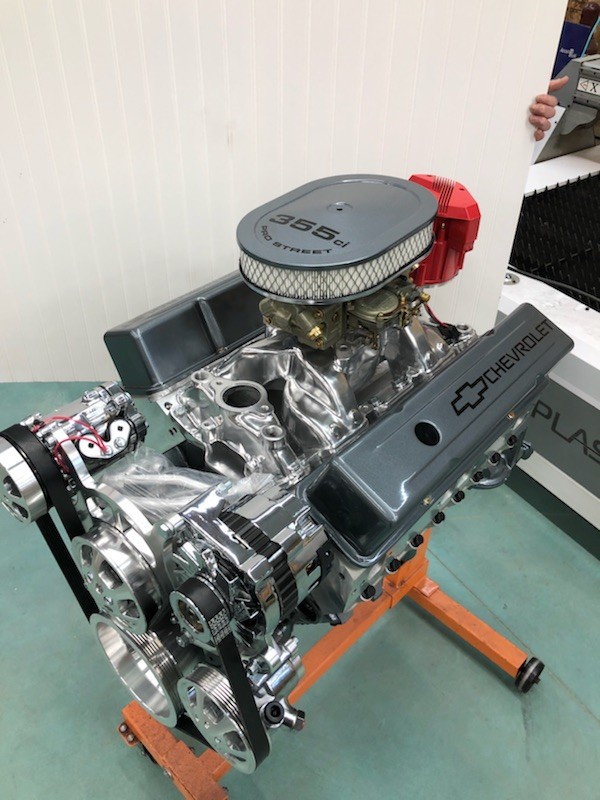 350 R Street crate engine 425-460hp Roller turnkey A/C sbc 350 350 350 ...