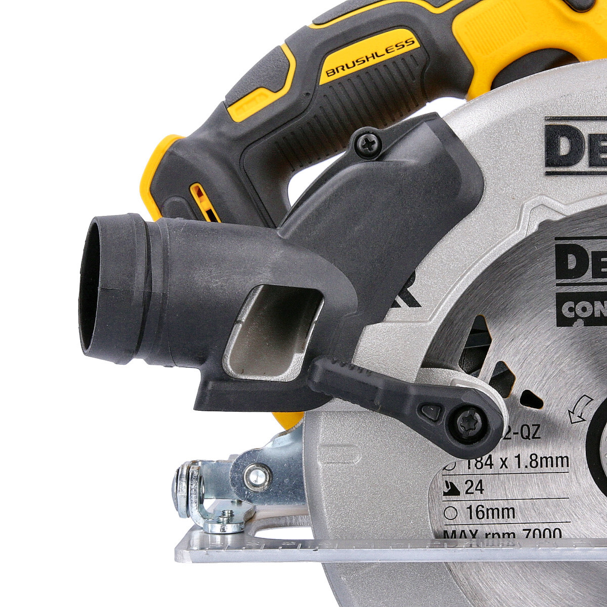 Dewalt DCS570 18V Cordless XR Brushless 184mm Circular Saw With DWST1 ...