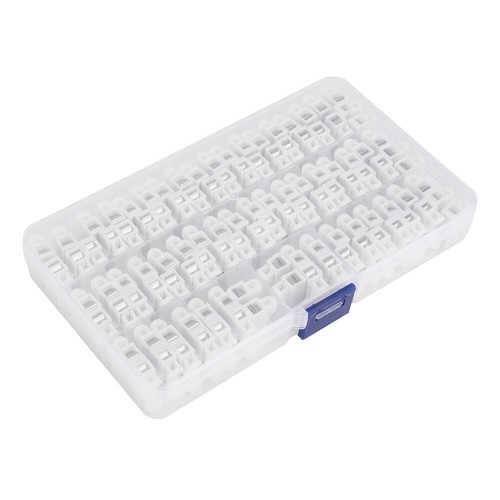 55PCS CH2 Quick Connector Cable Clamp Terminal Block Spring Wire ...