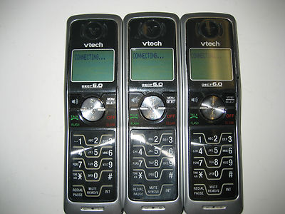 Lot of 3 Vtech 6053 1.9 GHz Cordless Expansion Handset Phone | eBay