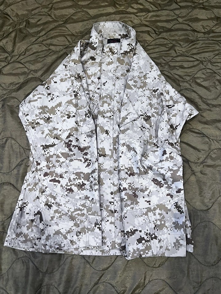 Experimental USMC Mountain MARPAT MCCU Jacket - Small Reg - Softshell ...