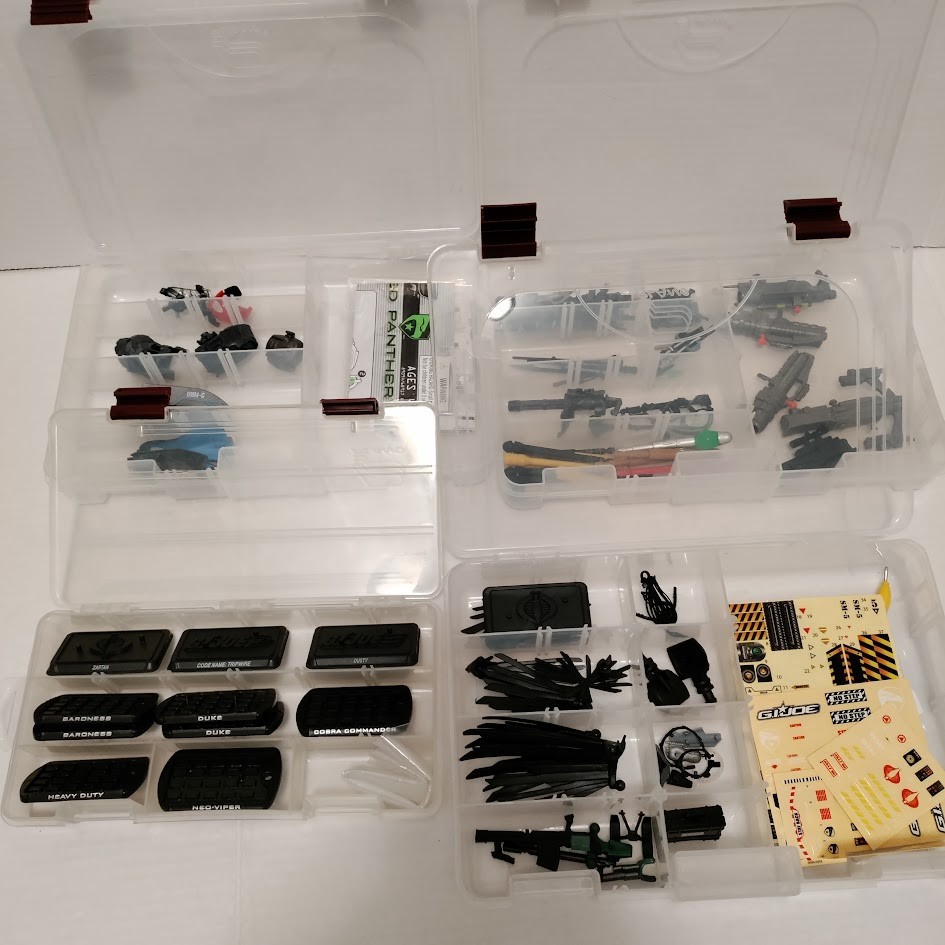 Lot Modern 2000s GI Joe Figures Cobra Steel Brigade Delta Firefly ...