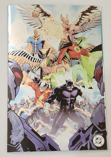 JSA #1 - Cover F Travis Mercer Foil Virgin Variant 🟪🟪NM | eBay