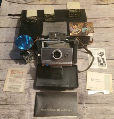 Polaroid Automatic 100 land camera | eBay