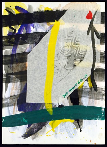 DDR/Outsider Art, 1987. Mischtechnik von Robert LINKE (*1958 D ...