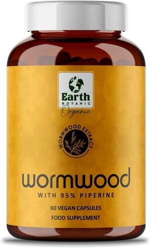 PARASITE CLEANSE Wormwood GUT DETOX Dewormer For Human Worms Candida ...