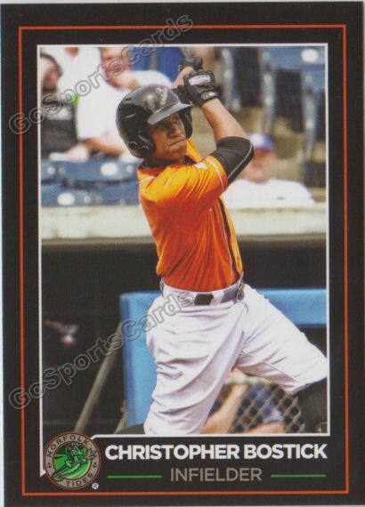 2019 Norfolk Tides Christopher Bostick RC Rookie Baltimore Orioles | eBay