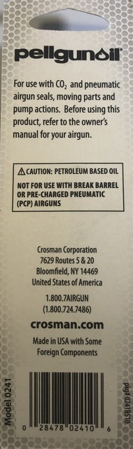 Crosman Air Gun Lubricating Oil (0241) for sale online | eBay