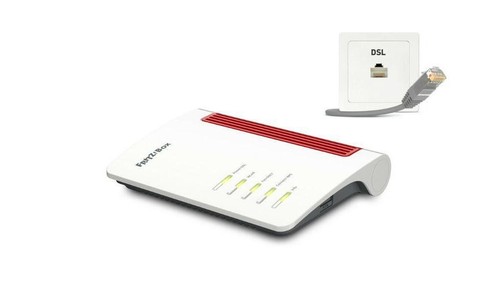 AVM FRITZBox 7530 AX Wireless Router - DSL-Modem 4-Port-Switch GigE ...