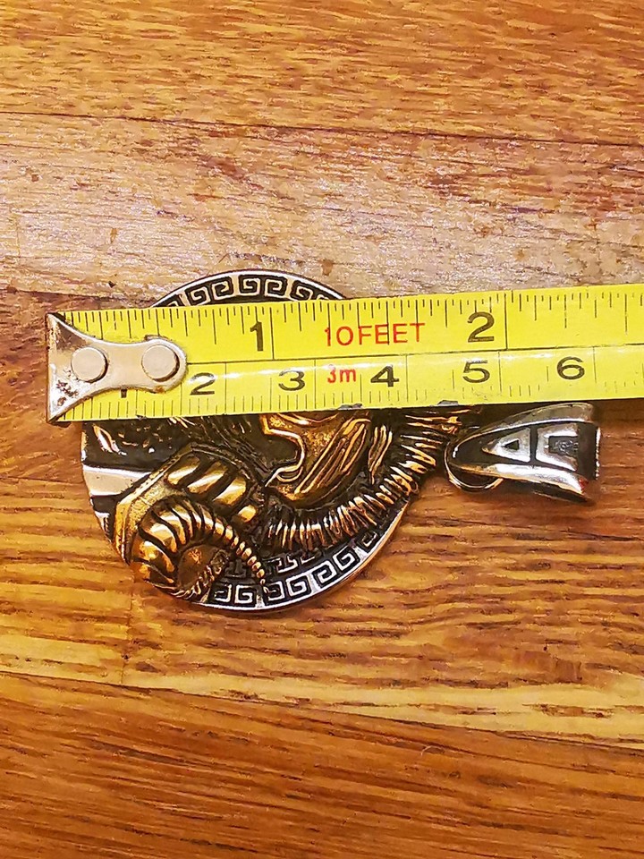 Mars God of War Helmet Pendant - Greek Mythology Viking Sparta ...