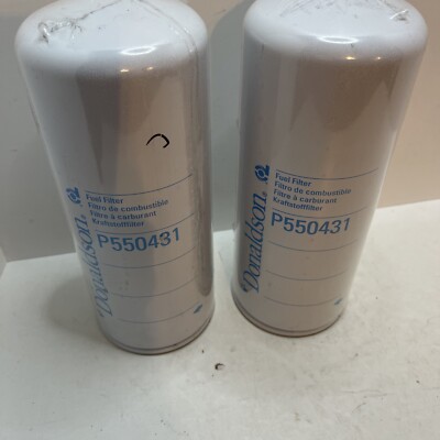 2 Pieces P550431 - Donaldson Fuel Filter Spin-on Secondary (Lot Of 2 ...