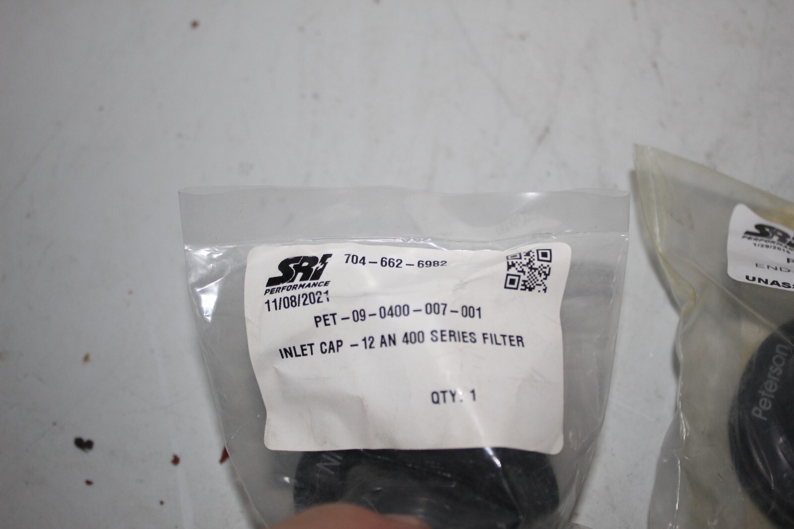 Peterson inlet, outlet end caps -8,-12 09-0400-007-001 ump asa arca ...