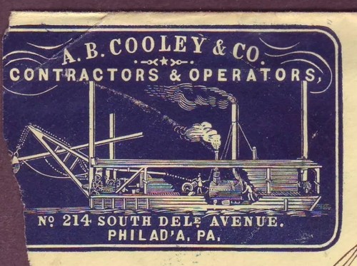 STEAM ENGINE ? A. B. COOLEY & Co - PHILADELPHIA, PA 1860s AD Cover RARE ...