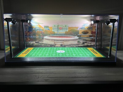 Steelers Three Rivers & Heinz Custom 2 Mini Helmet display case w/ LED ...