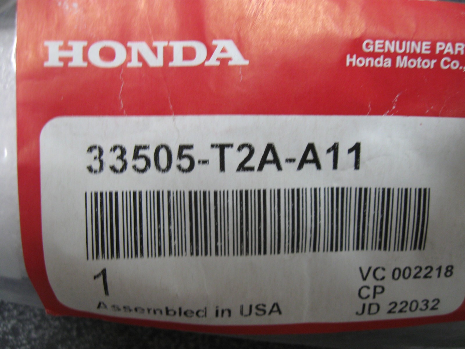 Honda 33505-T2A-A11 Right Rear Reflector for 16-17 Accord Sedan | eBay