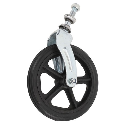 6 Inch Wheelchair Front Wheels With Front Fork Drive Steel Bearing ...