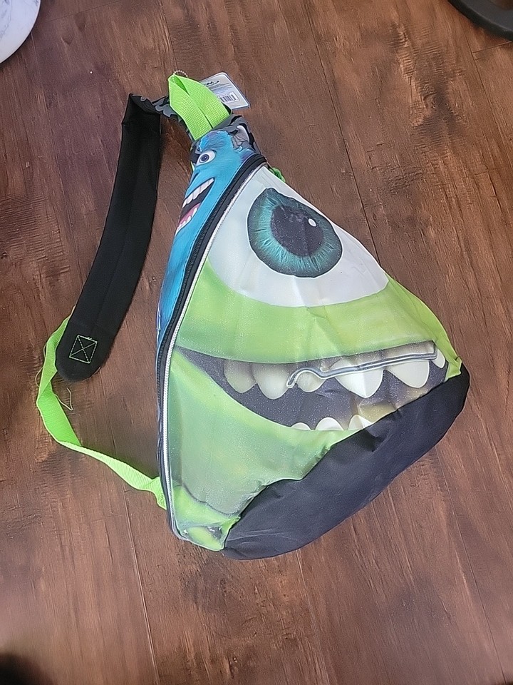 Disney Pixar Monsters, Inc. Mike Wazowski Sully Crossbody Sling ...