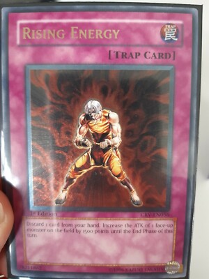 Yugioh TCG x1 Rising Energy CRV-EN056 Ultimate Rare 1st Edition NM-M ...