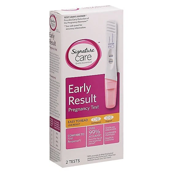 First Response Pregnancy Test Box