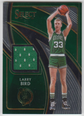 2019-20 Panini Select Boston Celtics Larry Bird Select Swatches Game Used Jersey | eBay
