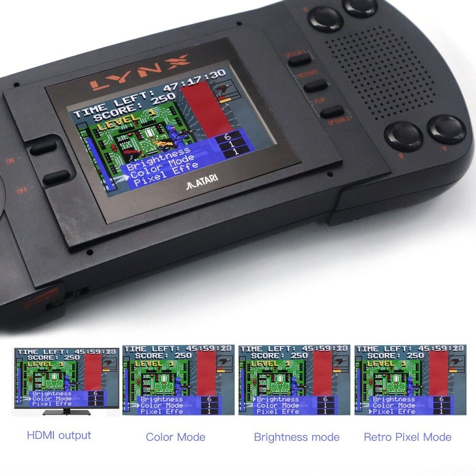 3.5'' 640x480 Retro Pixel IPS LCD Screen HDMI-Compatible Kit For ATARI ...