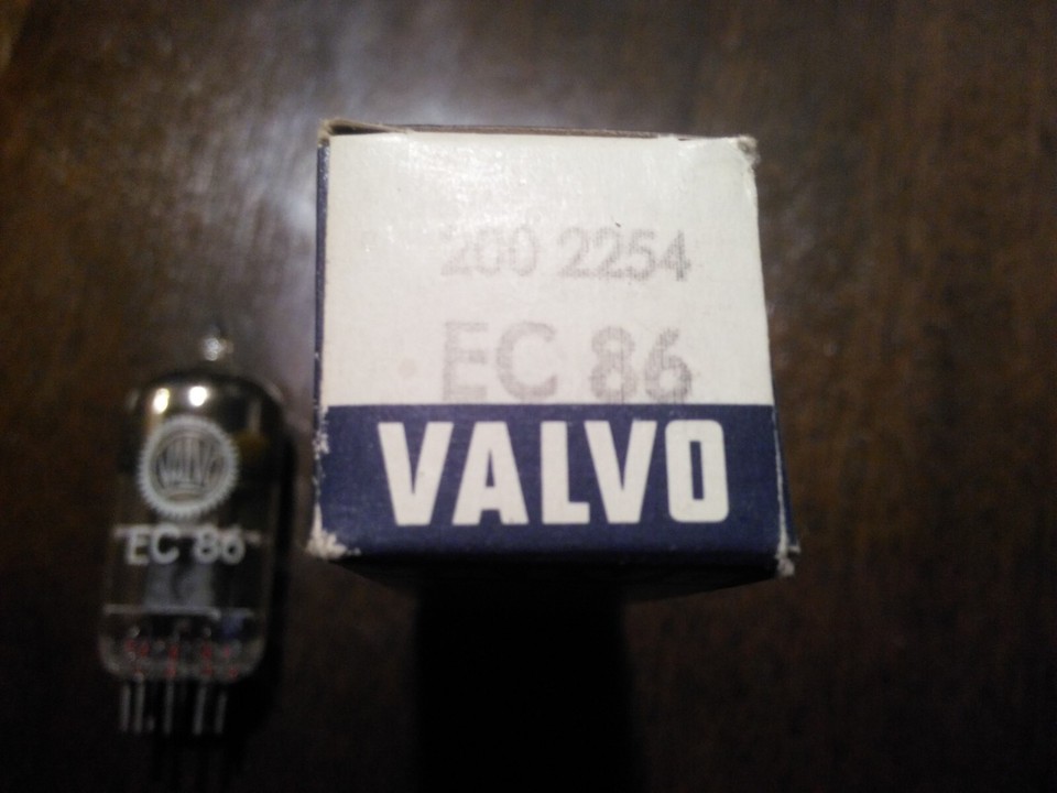 SINGLE TUBE: VALVO E86C = EC806S 6CM4 EC86 NOS NIB TUBE | eBay
