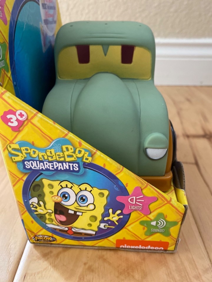 SQUIDWARD toy car collectible NIB Nickelodeon SpongeBob SquarePants ...