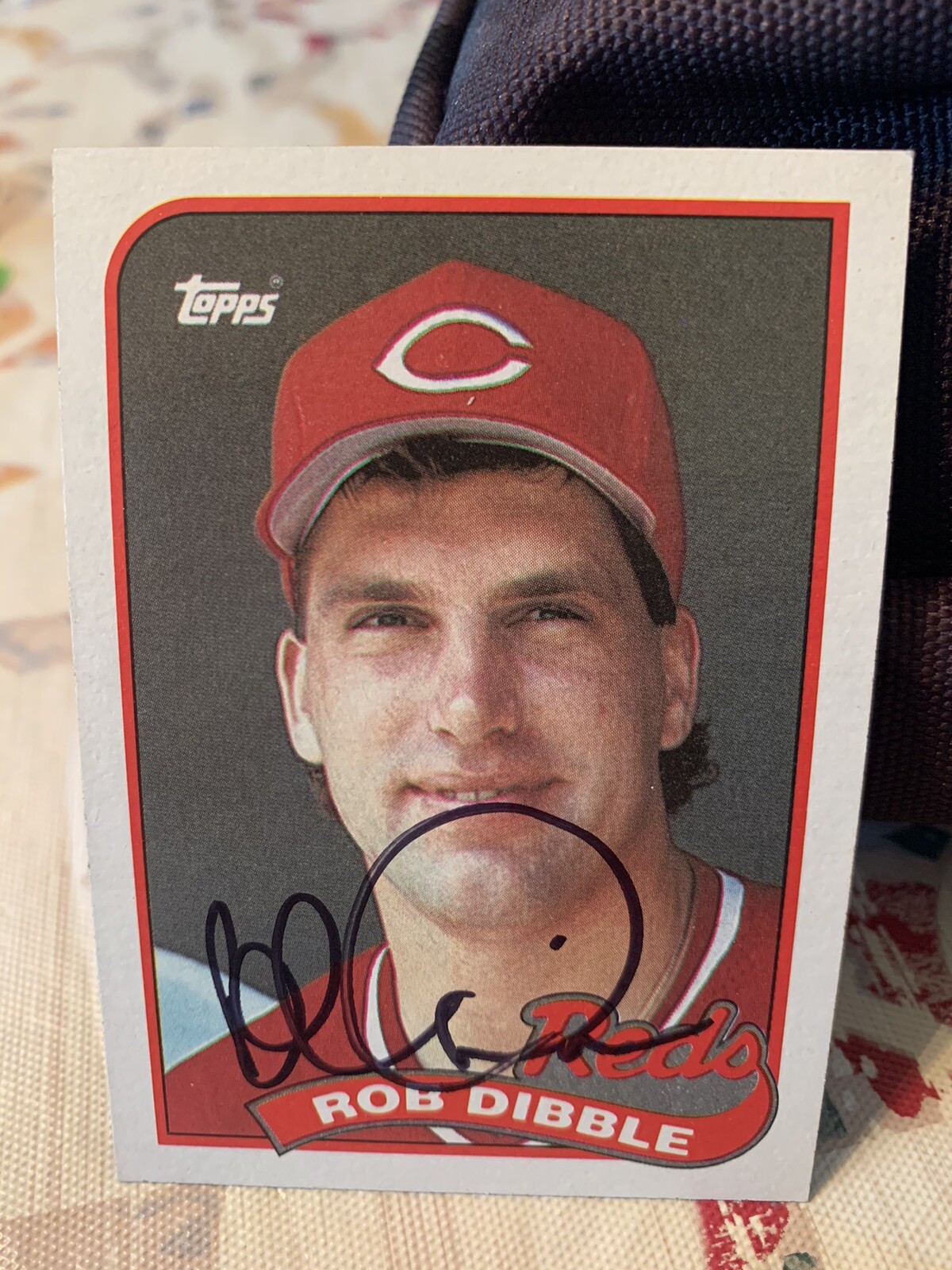 Rob Dibble autographed 1989 Topps baseball card | eBay