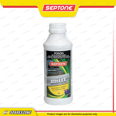 Septone Ali Brite Aluminium Cleaner 1L Concentrate Formula Clean and ...